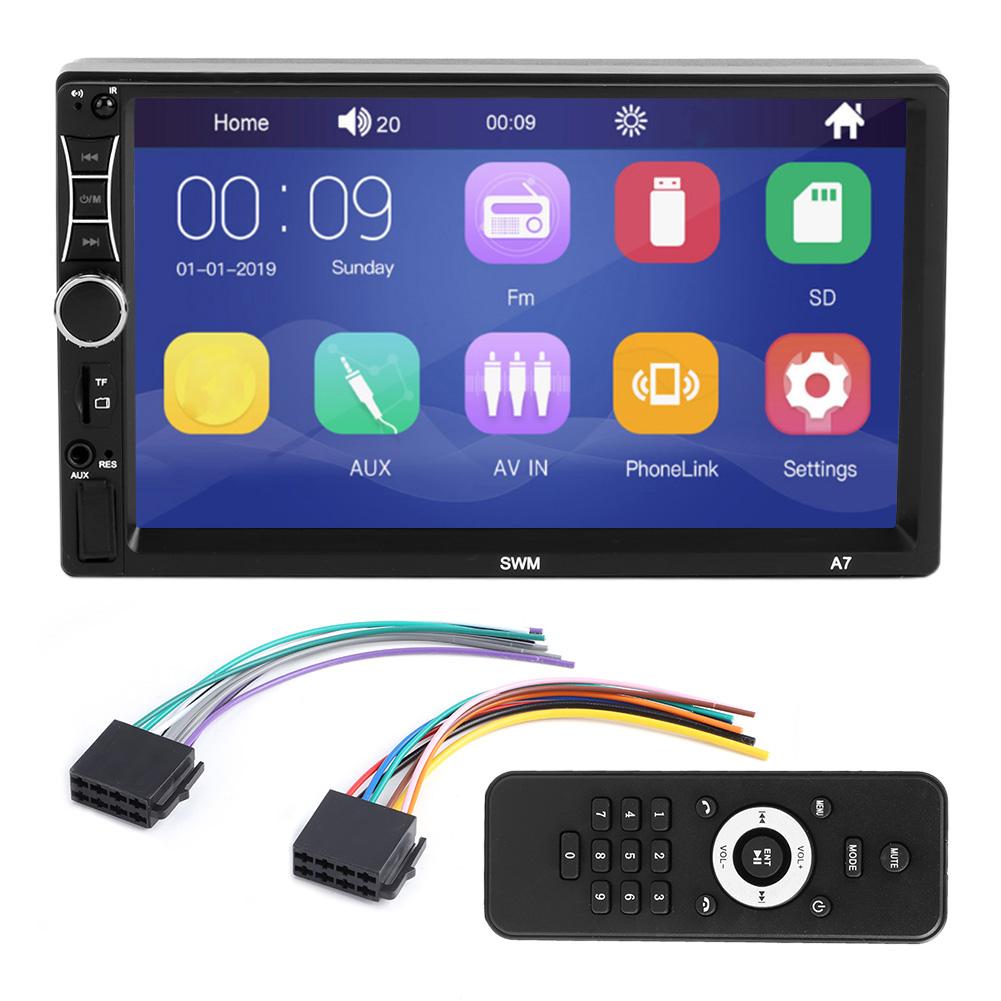 Buy 7in 2 DIN TFT Bluetooth Car MP5 Player HD Phone Interconnection MP3 ...