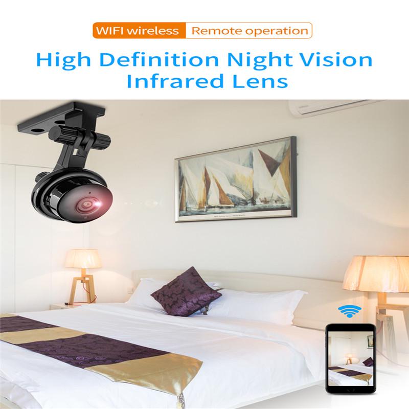 Wireless Mini IP Camera IR Night Vision Micro Camera Home Security ...