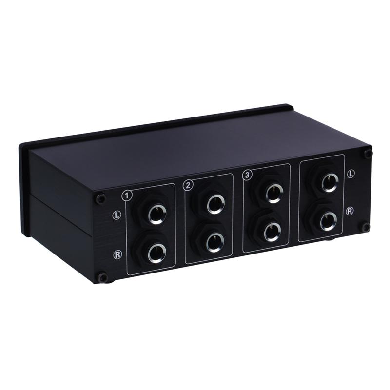 Buy Lynepauaio Audio Switcher 1 Input 3 Output Or 3 Input 1 Output Stereo Speaker Switch 1/4 Trs ...