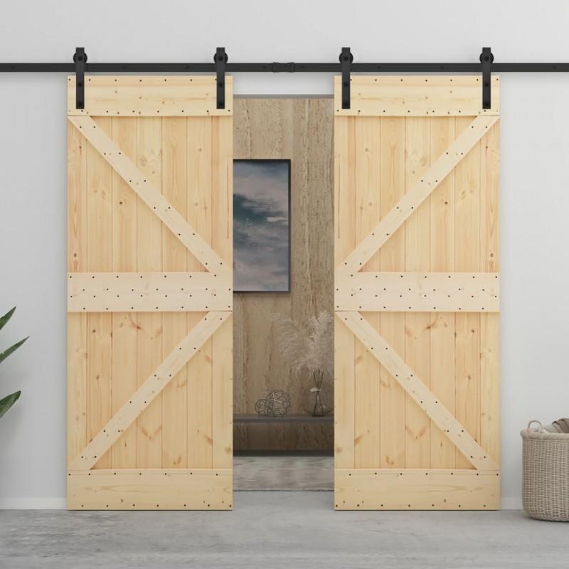 Cheap Day and Night - Day and Night Sliding door with solid pine wood ...