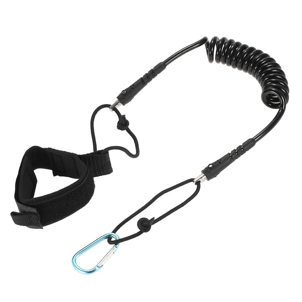 Kayak Leash Elastic Coiled Paddle Leash for Kayak Canoe Rowing Boat ...