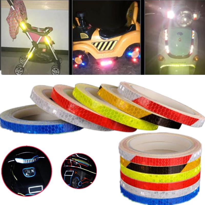 7 Colors Durable 8M Bike Night Cycling Waterproof Wheel Rim Luminous ...