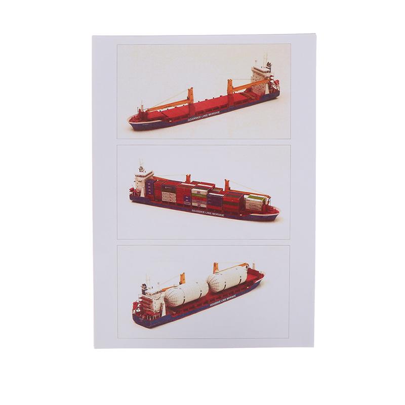 Buy 1:400 Gdansk Cargo Ship Diy Handcraft 3D Paper Card Model Sets at ...