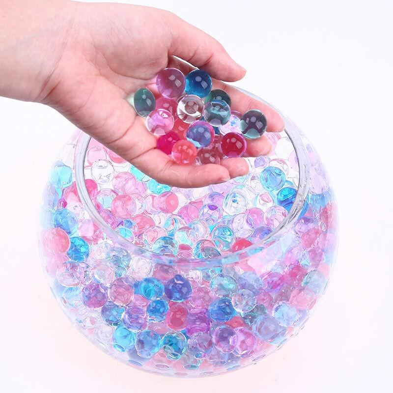 10 Bags Crystal Soil Water Beads Colorful Magic Growing Balls for ...