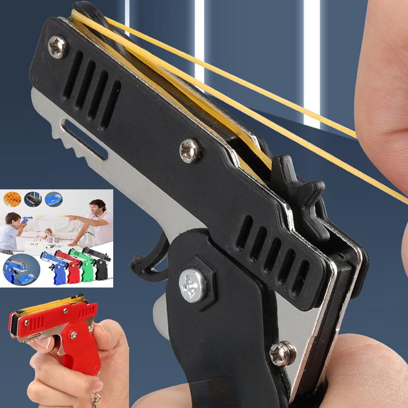 Cheap 1PCS Mini Keychain Gun Rubber Band Gun Toy Gun Shooting Pistol ...