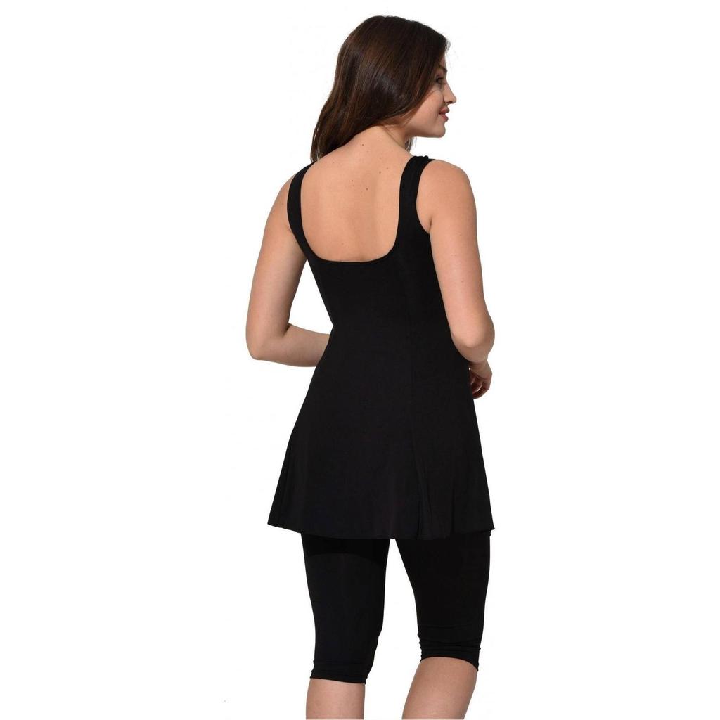 Satın Alın Modest Muslim Swimwear Burkini Islamic Swimsuit Black