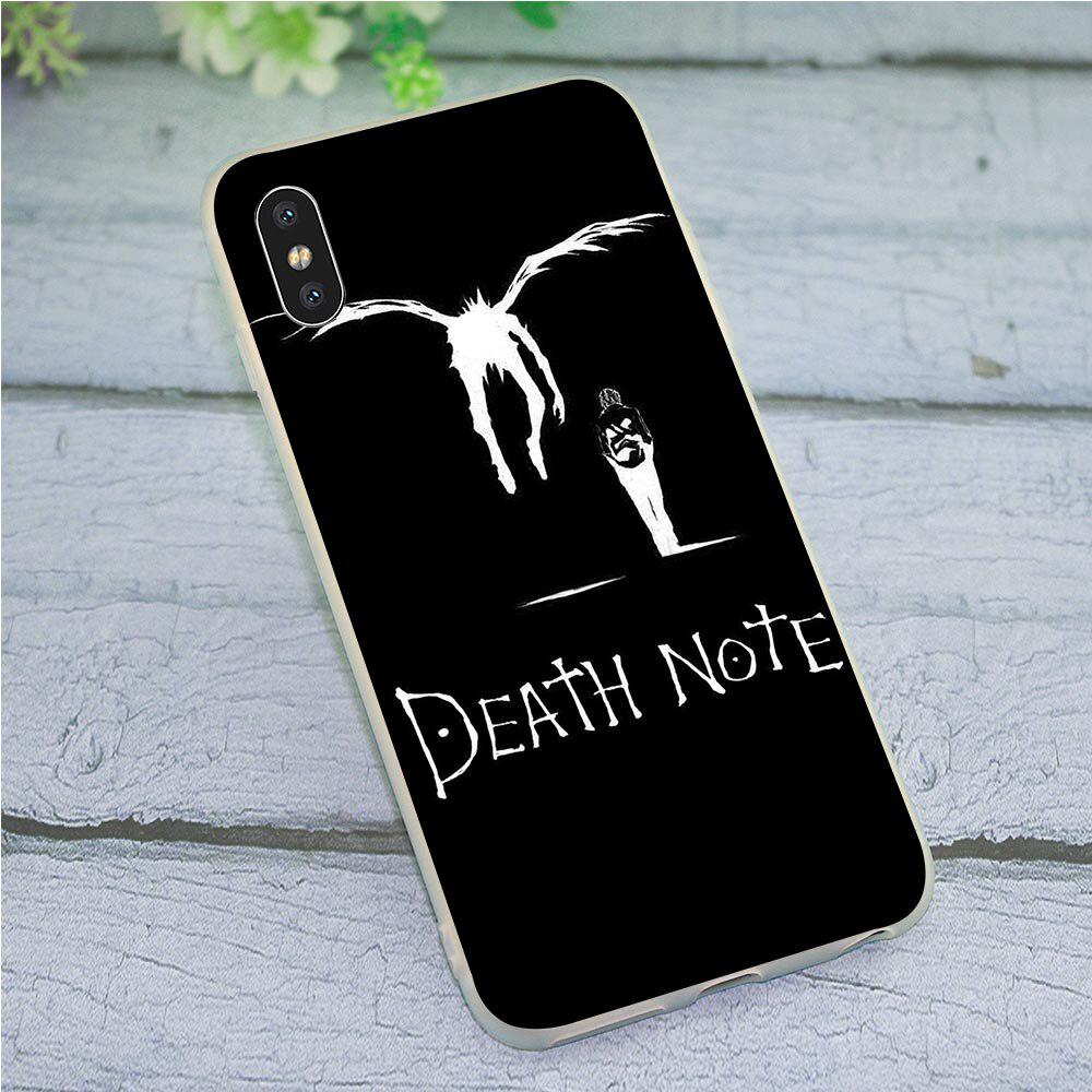 Buy Death Note Phone Case for iPhone Xs Max Cover X 6 6S XR 8 Plus 7 5S ...