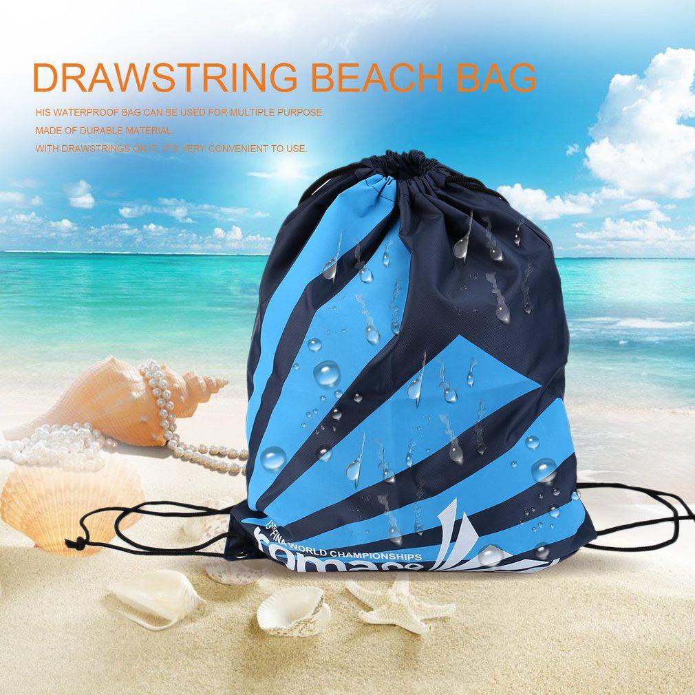 Buy Swimming Drawstring Beach Bag Sport Gym Backpack Swim Dance at ...
