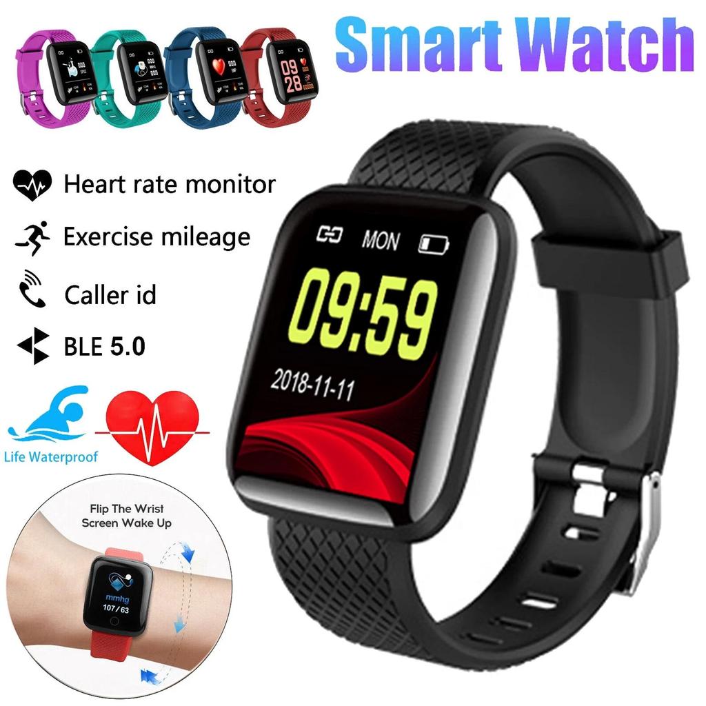 Buy HD Resolution Heart Rate Monitoring Smart Band Waterproof Sports ...