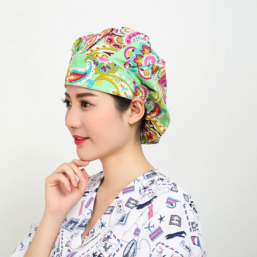 Satın alın 1pc Cap Adjustable Creative Fashion Operating Room Cap ...