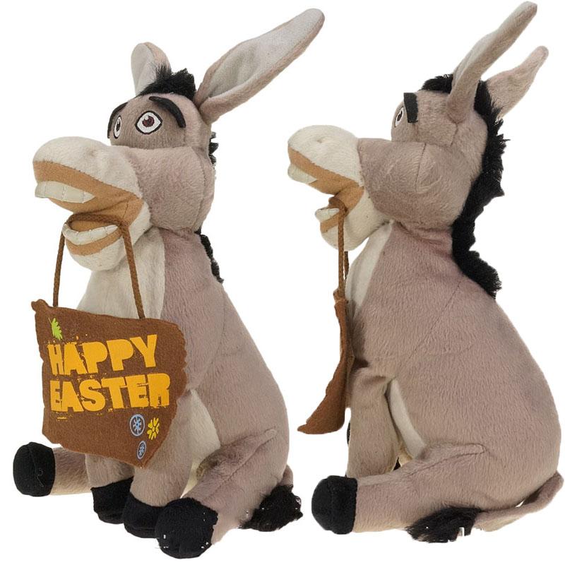Dreamworks Cute Shrek Hasbro 3 Movie Donkey Plush Jumbo Stuffed Animal ...