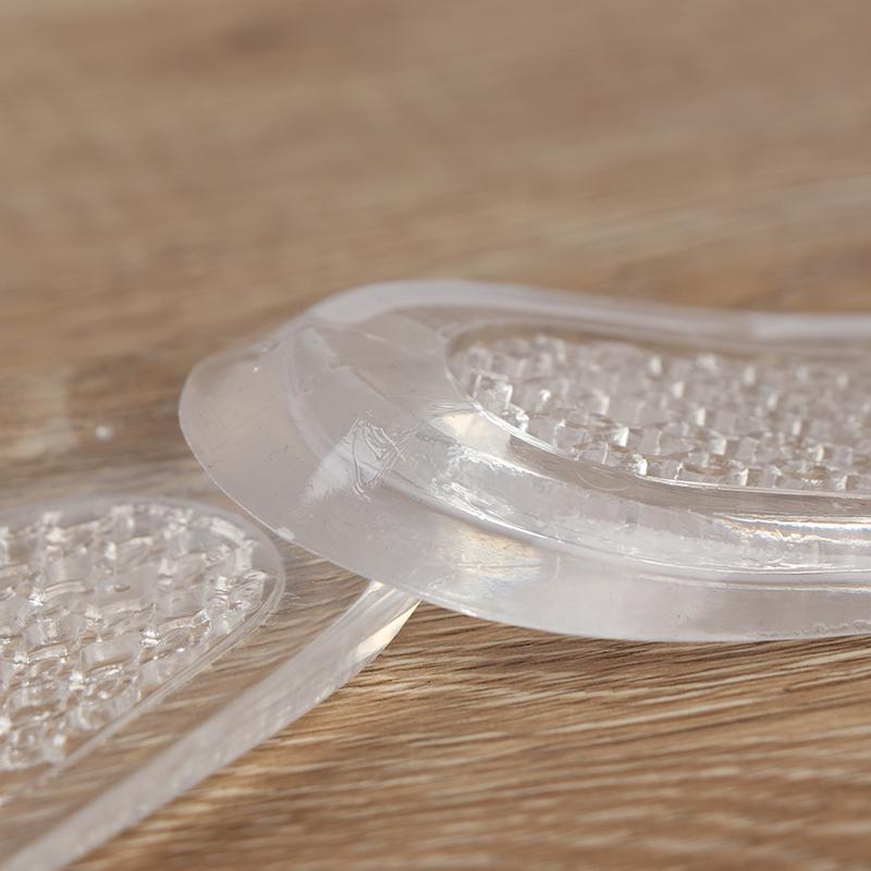 Buy 1 Pair Clear Heel Insoles Shoes Massage Cushion Silicone Gel ...