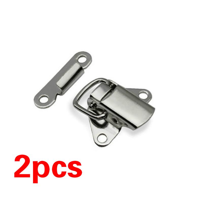 2 x BRASS TOGGLE CASE CATCH Boxes/Chest/Trunk/Tool Box/Suitcase/Clasp ...
