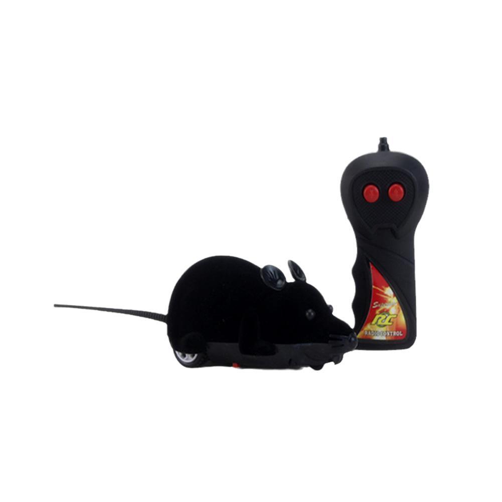 Satın alın Plush Mouse Mechanical Motion Rat Wireless Remote Electronic ...