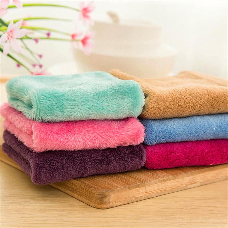 Buy Plain Strong Absorbent Rag Spot Not Lint Non-Stick Oil Dish Wash ...