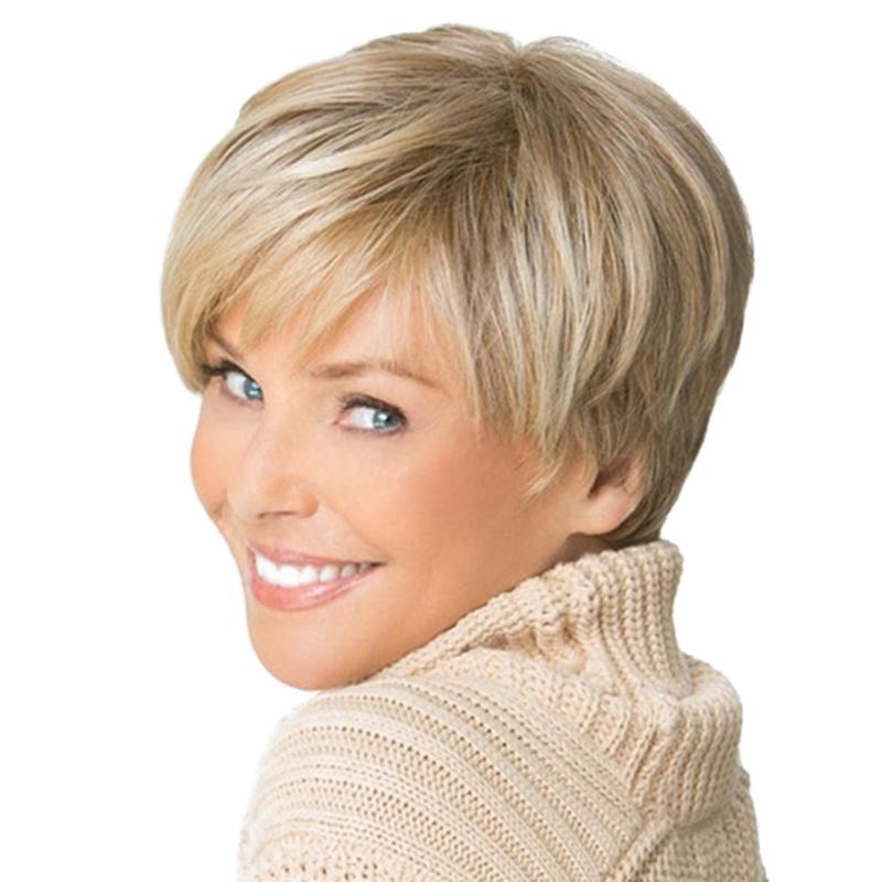 Modne damskie peruki z kucykiem Natural Wave Krótkie peruki damskie Of ...