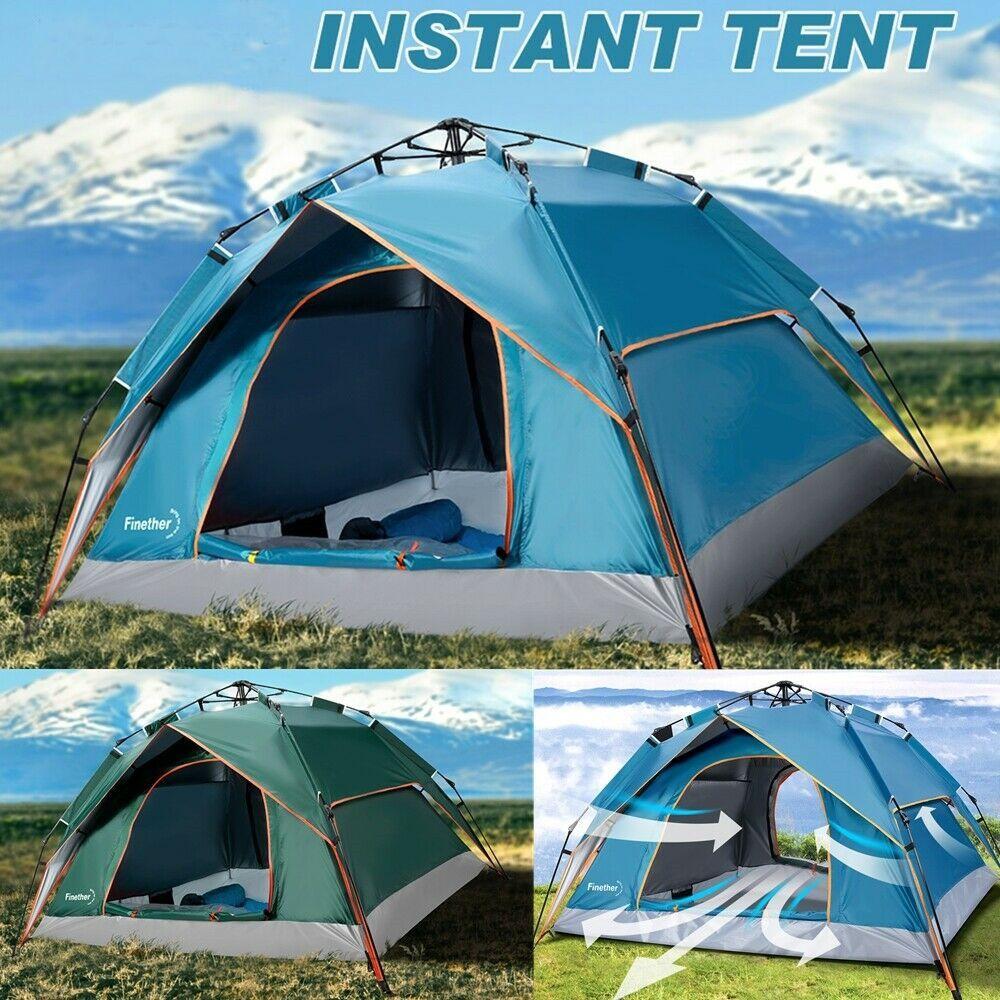 Buy Hiking Oxford Cloth Park Camouflage 2-3 Person Instant Automatic Camouflage Tent Camping ...