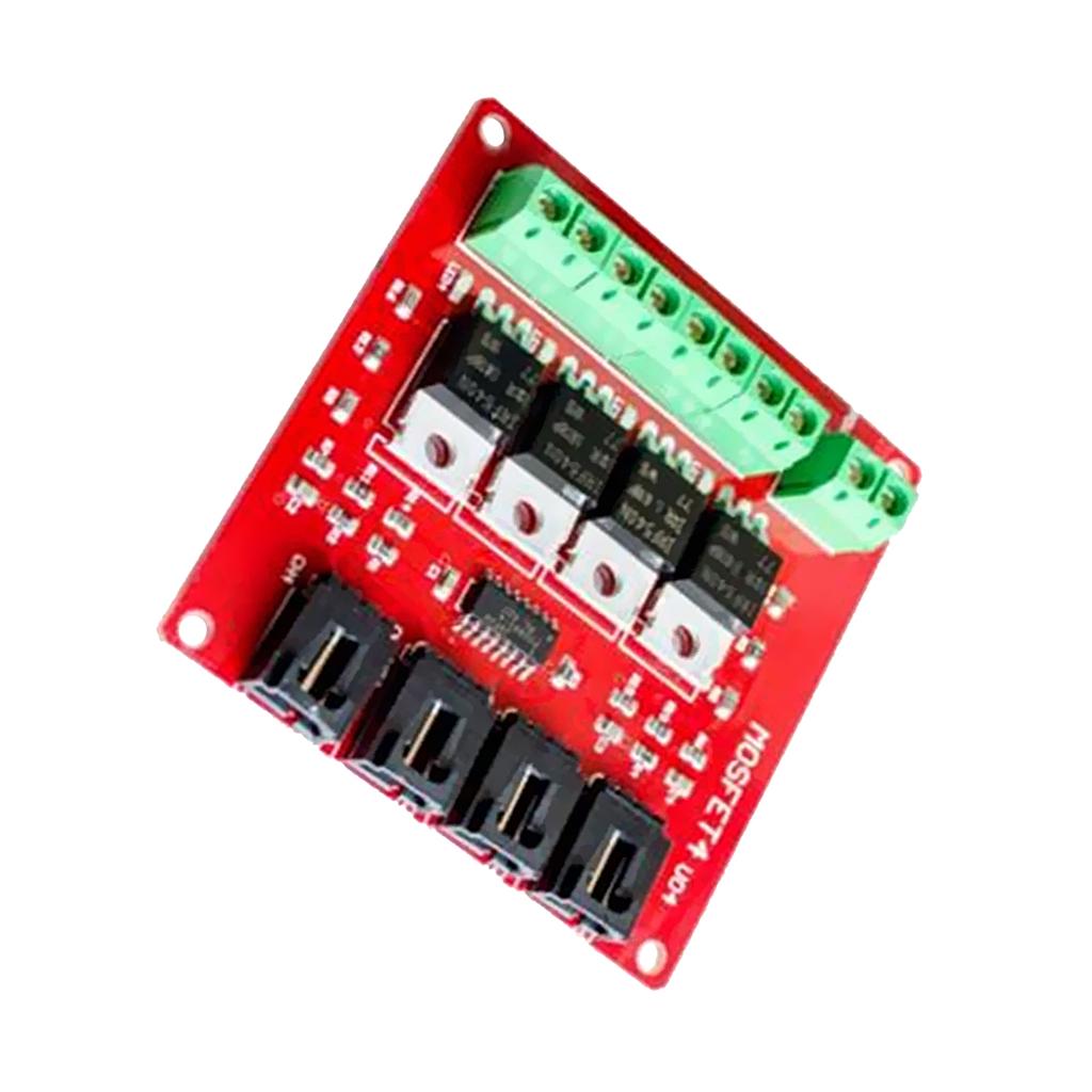 Buy Four Channel Switch Module MOSFET 4 Route Button IRF540 V2.0 For ...