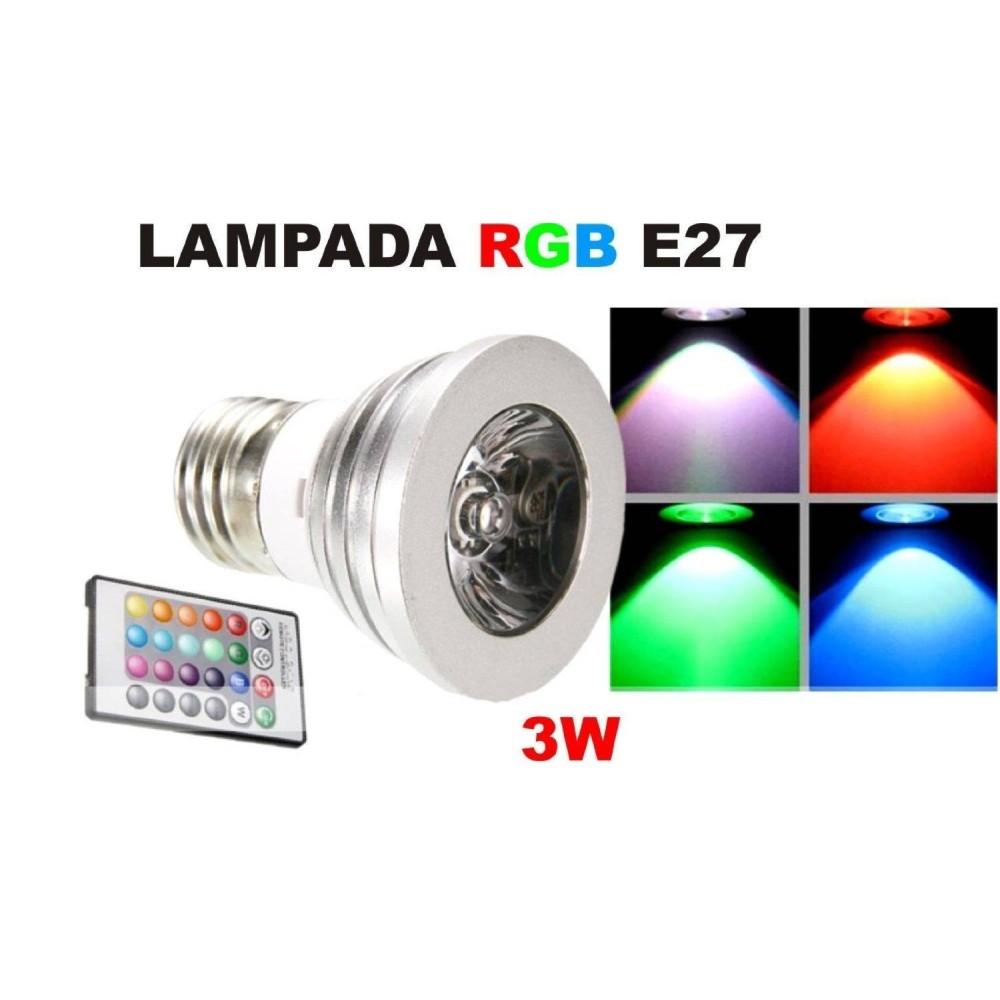 Buy Faretto Led Luce Rgb Programmabile Multicolor E27 Gu10 E14 Mr16 Con ...