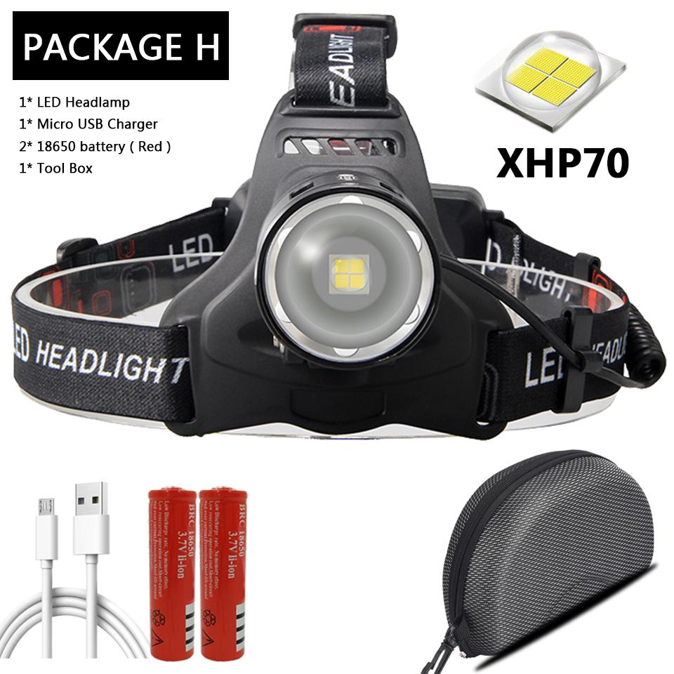 Cheap XHP90.2 Led Powerful Headlamp Zoom Headlight XHP50 Head Lamp ...