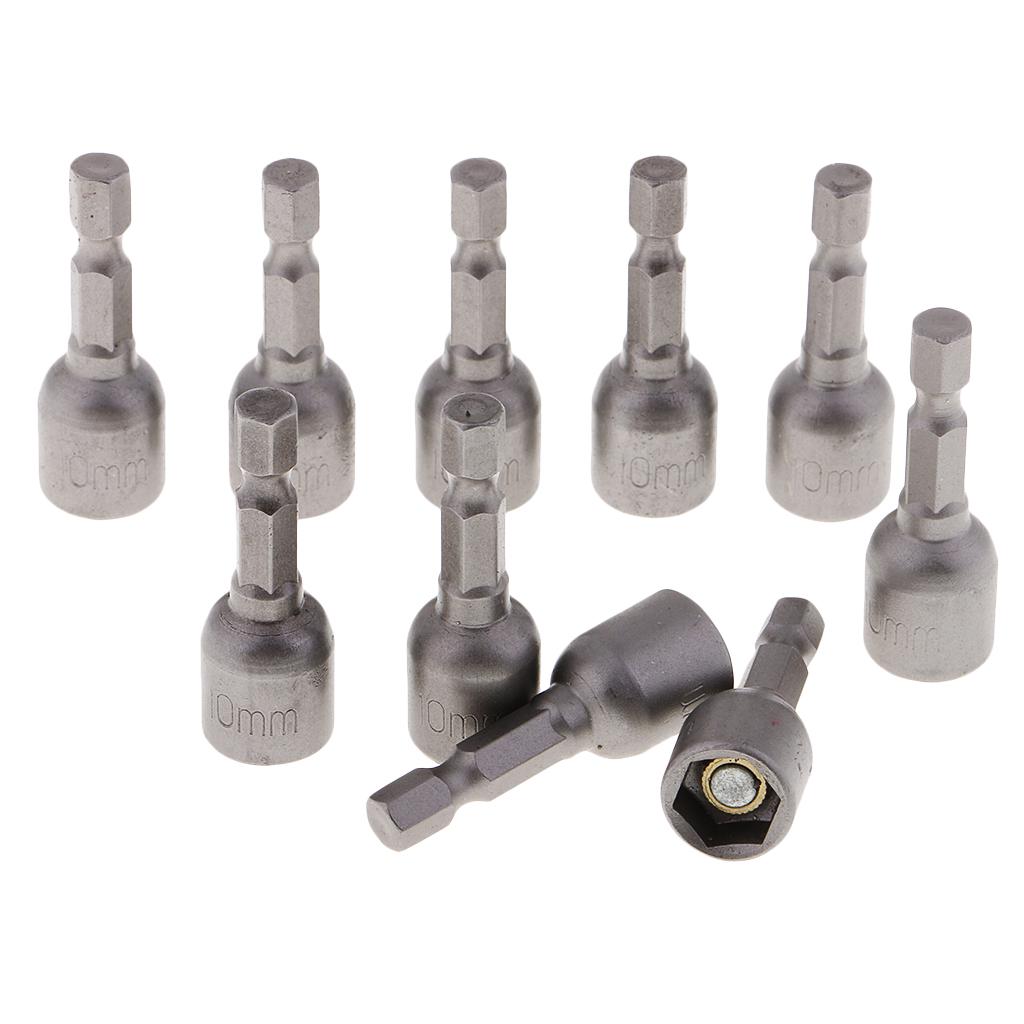 Buy 10Pcs 10/6mm Steel Multi Functional Hexagon Socket Wrench with ...