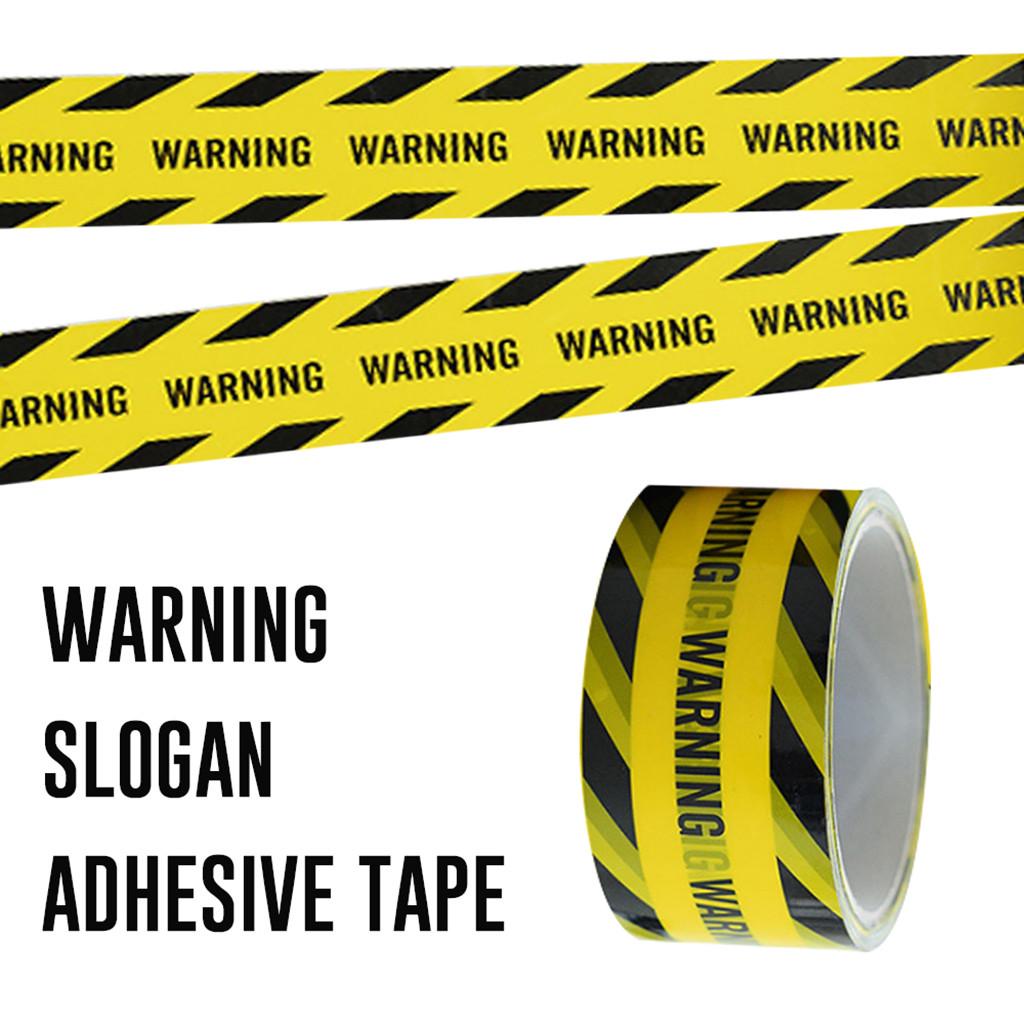 Buy Safety Isolation Tape Isolation Floor Sticker with Font 25 M X 48mm ...