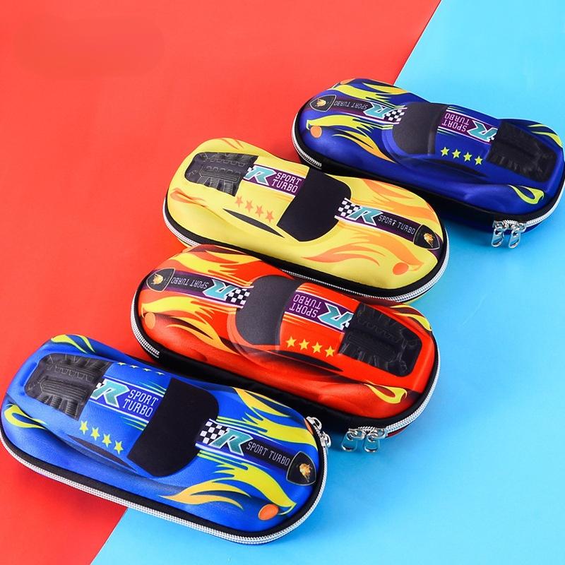 Buy 2020 New Car Pencil Box Waterproof Large Capacity Pencilcase for ...