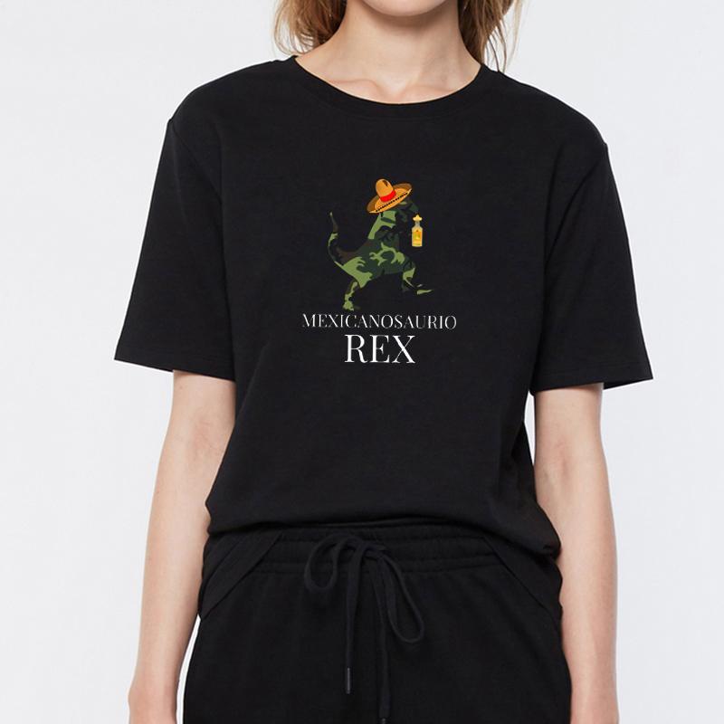 Buy Women TShirt Size S-4XL Mexicanosaurio Mexican Saurus Rex Dinosaur ...