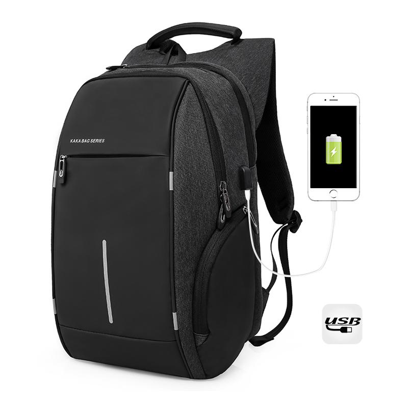 Buy Anti Thief Male Backpack Usb Charging 15 .6 Inch Laptop Back Bags ...