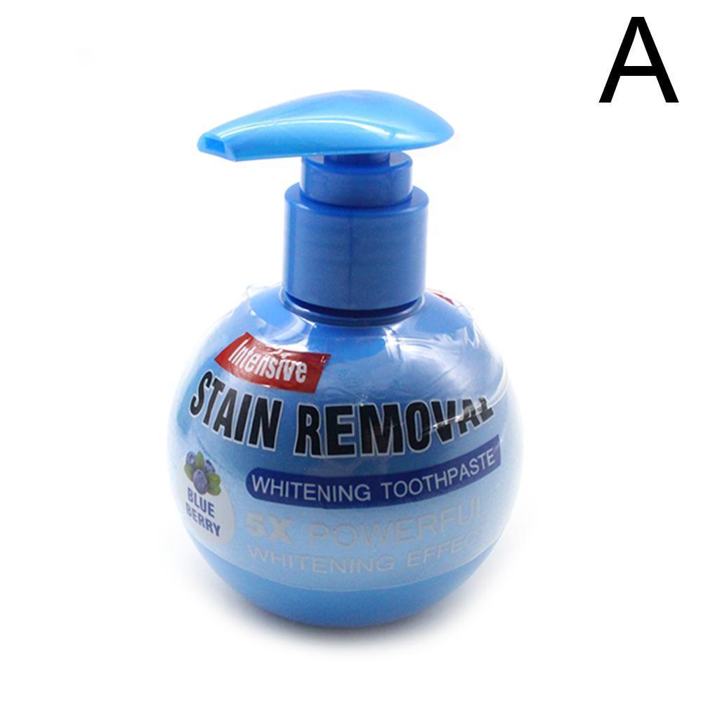 Buy 220g Teeth Whitening Toothpaste Blueberry Stain Fight Removal Gums ...