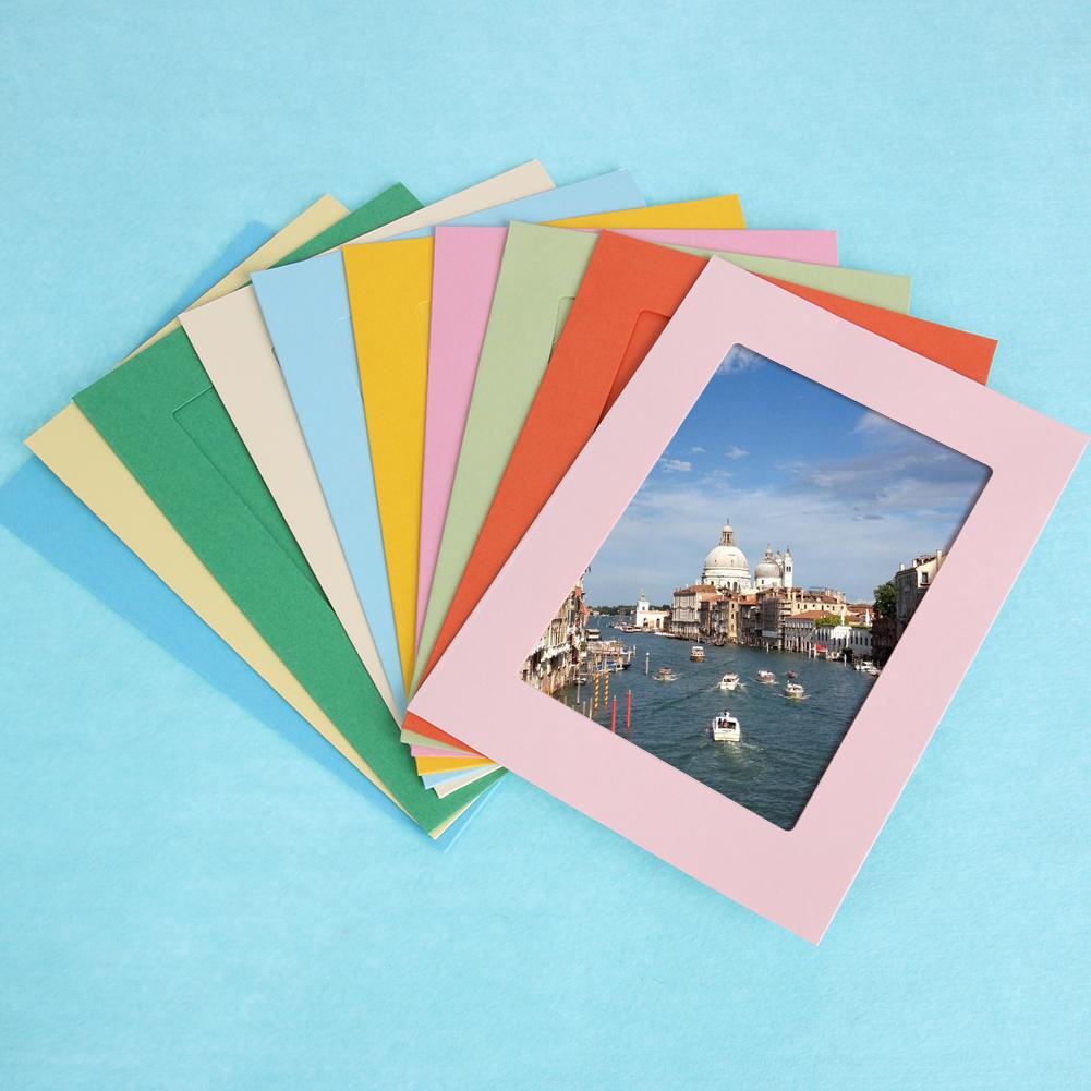 Buy DIY photo wall creative ten color paper hanging album combination ...