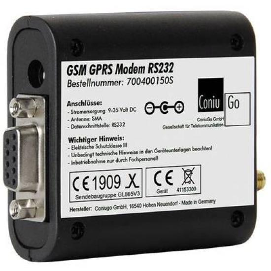 Modem gsm rs-232 coniugo 700400150s 1800 mhz, 1900 mhz, 850 mhz, 900 ...