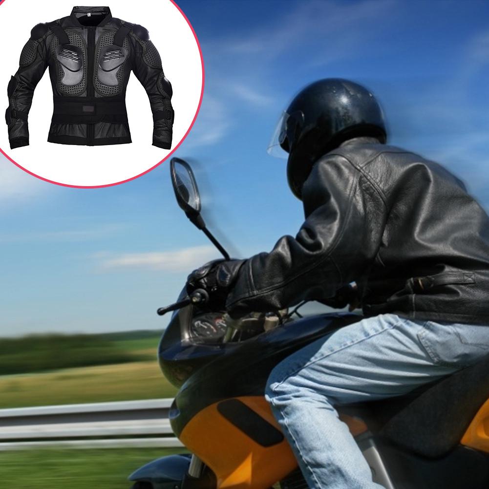 Buy Motorcycle Full Body Armour Jacket Spine Chest Shoulder Protector ...