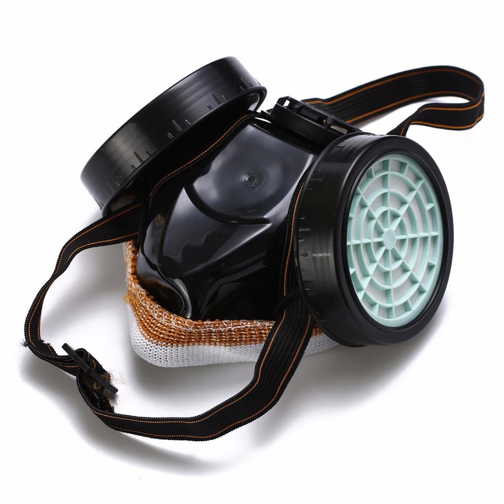 Buy Dugu Anti-Dust Filter Industrial Spray Mask Chemical Gas Respirator ...