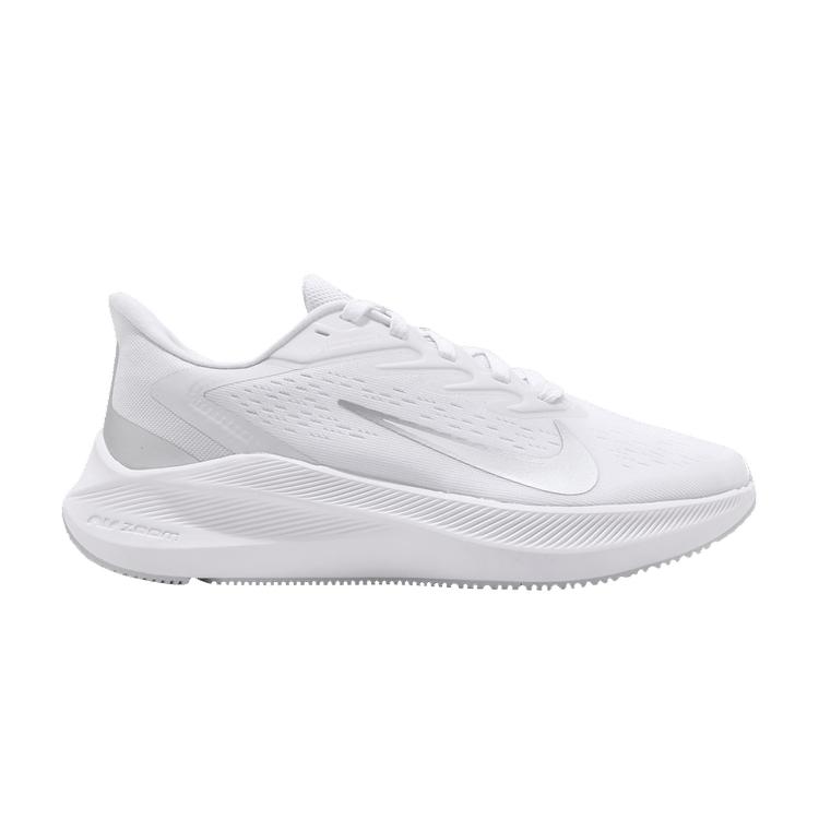 Cheap Nike Zoom Winflo 7 Pure Platinum Women Sneakers White Metallic ...