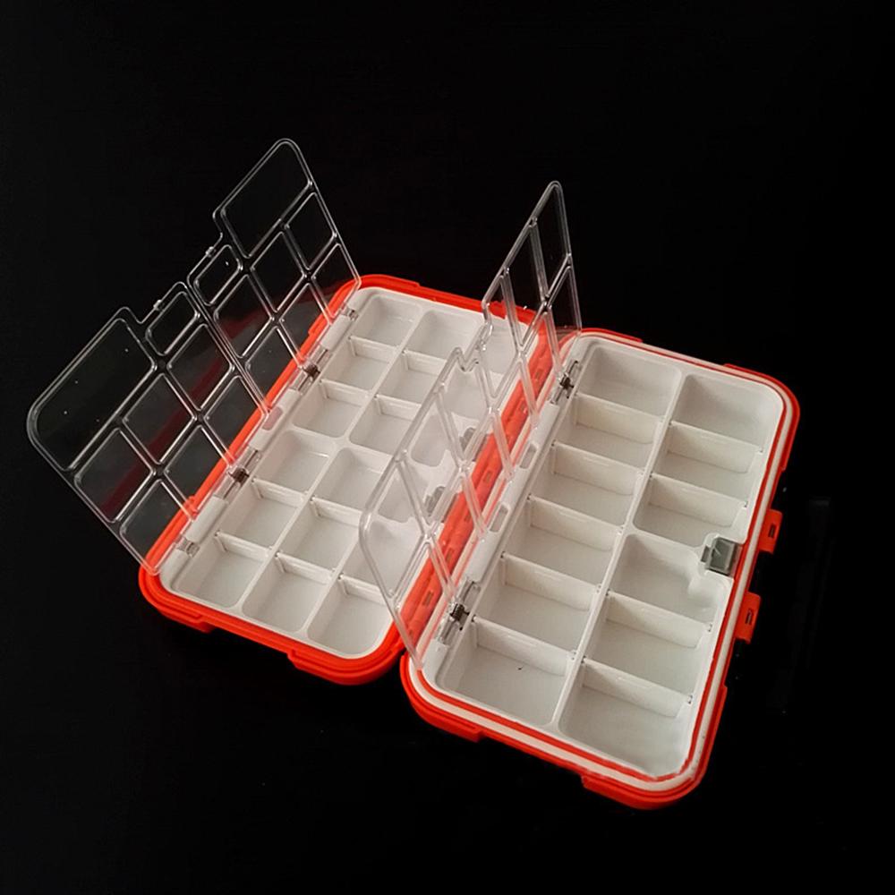 Pocket Waterproof Fishing Tackle Box Hook Bait Flies Case 12 ...