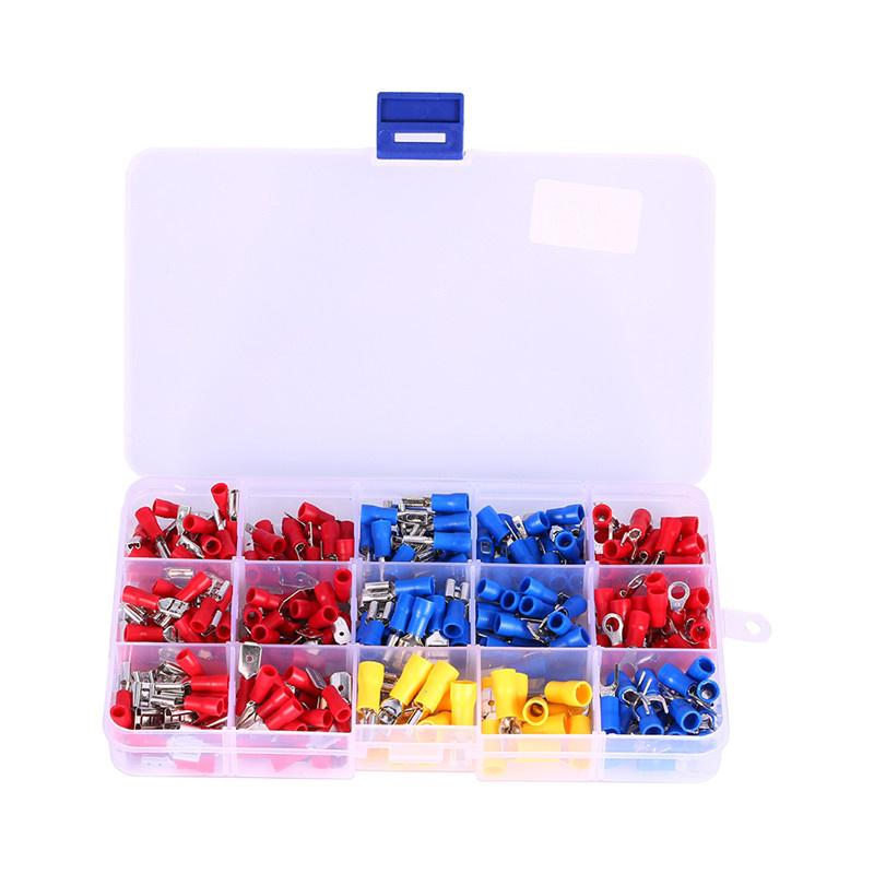 Buy 280Pcs Assorted Insulated Spade Crimp Terminal Electrical Wire Connector Set at affordable ...