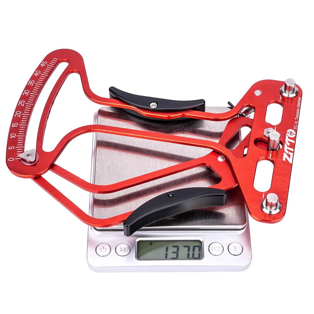 ZTTO Bicycle Spoke Tension Meter Rim Spokes Wrench Wheel Radius ...