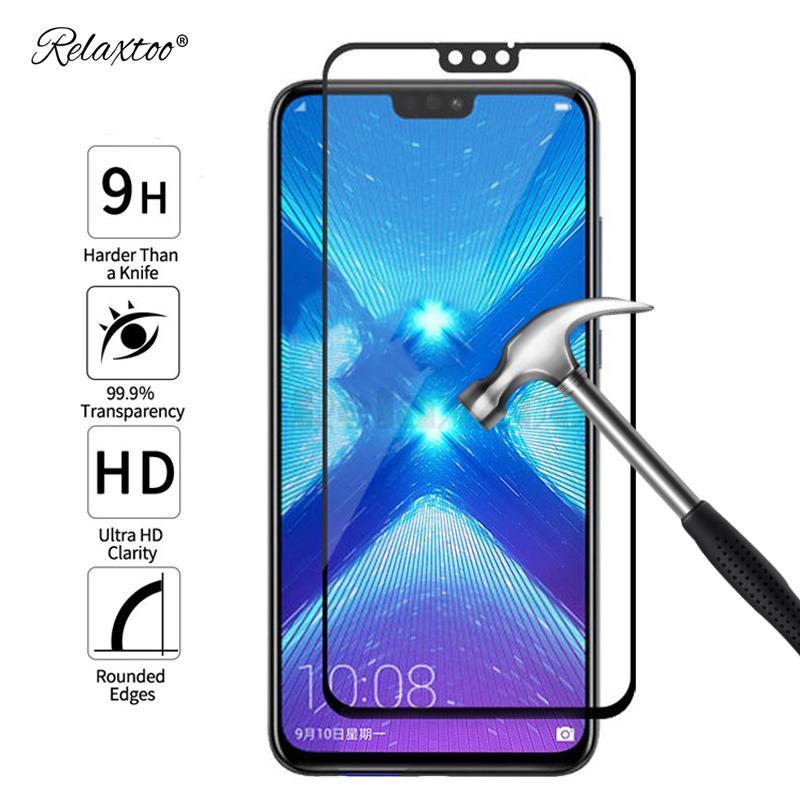 Buy Full Tempered Glass For Huawei Honor 8x 8c 8s 8a 8 Lite Screen ...