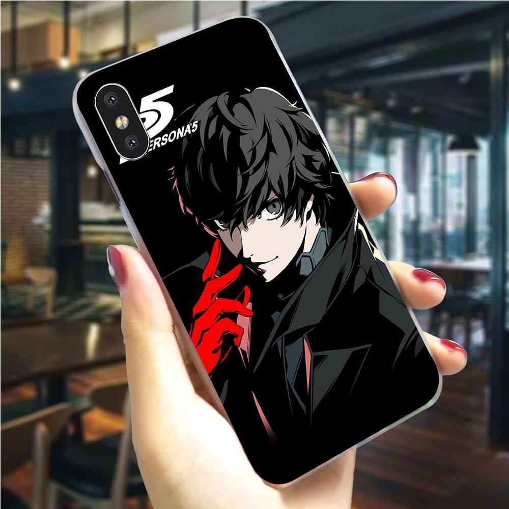 Buy Persona 5 P5 Game Phone Cover for iPhone 11 Pro Max Case Xs Max X 6 ...