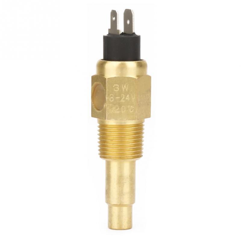 3/8 NPT 3W 103℃ Brass Engine Water Temperature Sensor Generator Part ...
