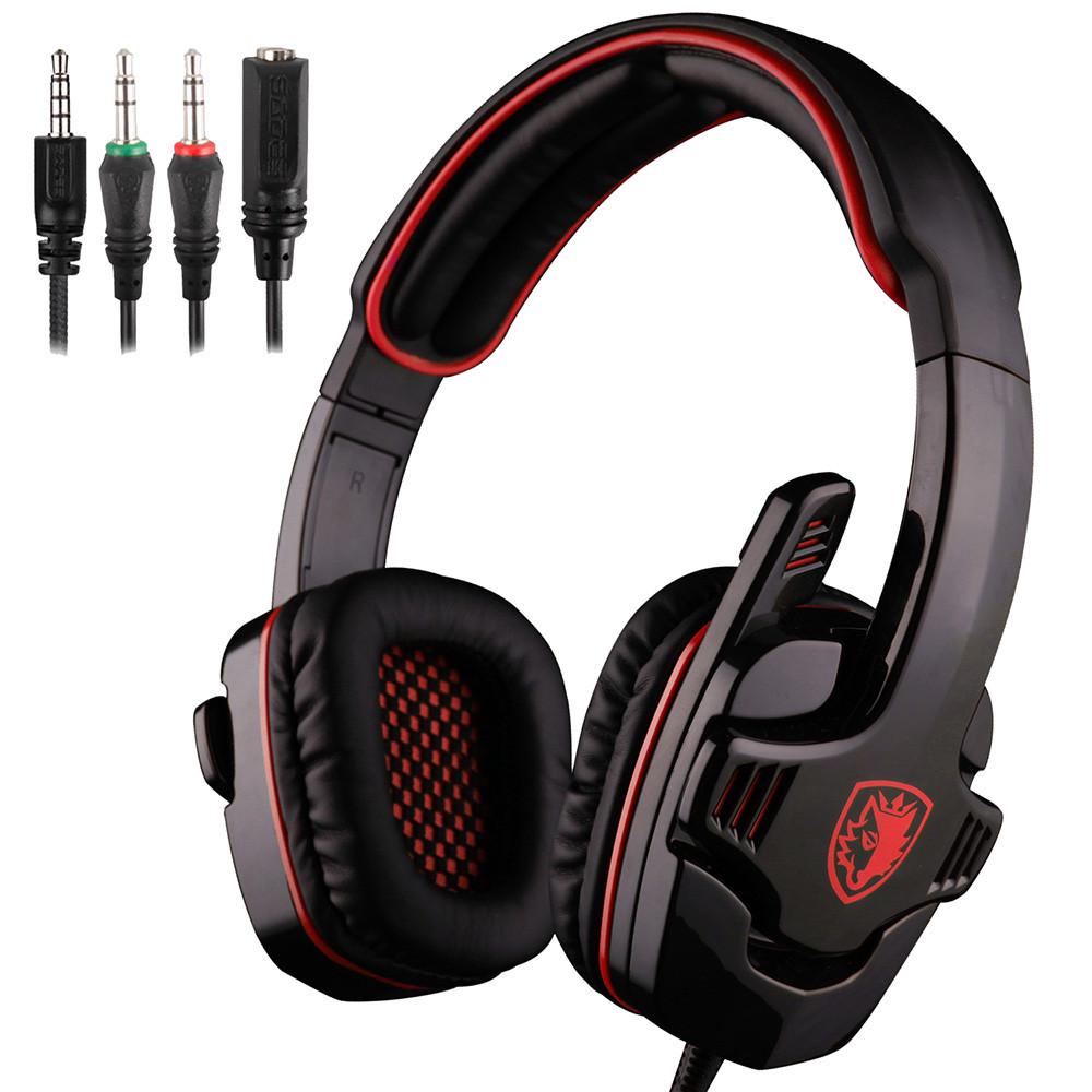 Sades SA-708 GT Gaming Headsets Headphones With Mic For PS4 Xbox one ...