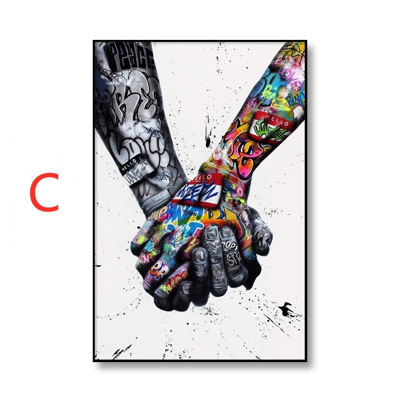 Middle Finger Graffiti