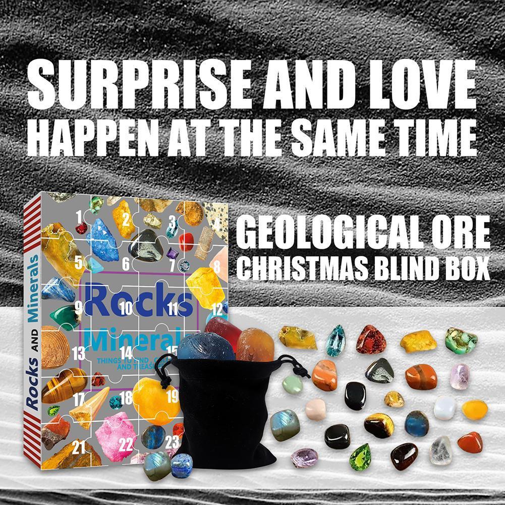 Buy 2021 Christmas Advent Calendar 24 Days Countdown GEM ORE Calendars ...