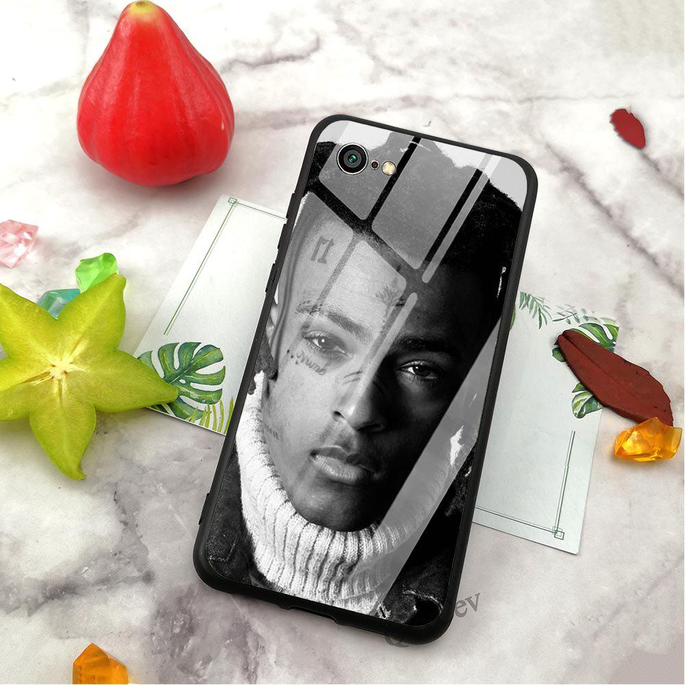 Buy RAP MCing XXXTentacion Glass Phone Case for iPhone X Xs XR 11 Pro ...