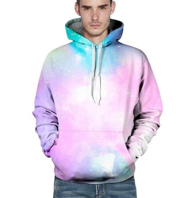 Buy Space Hoodies Print 3D Sweatshirt Starry Sky Hoodies For Women/Men ...