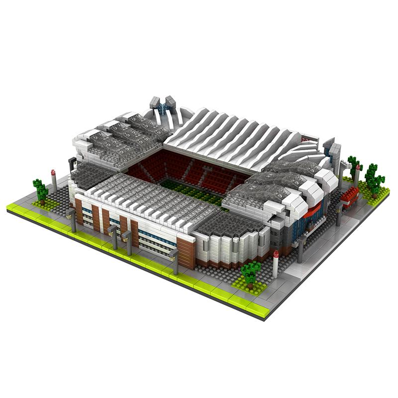 Buy Building Blocks Toy Football Field Model Building Blocks Assembling ...