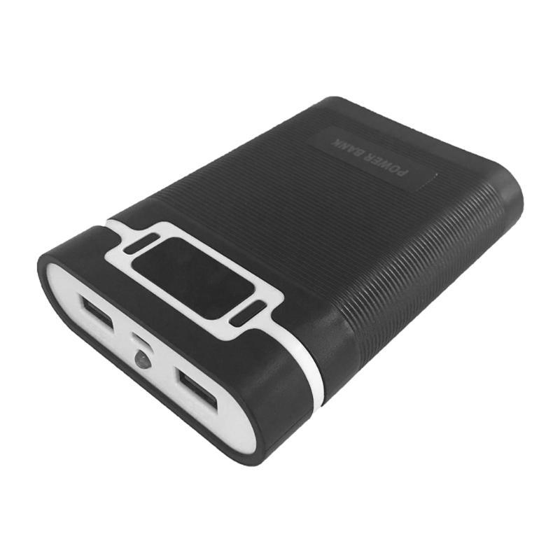 Buy Anti-Reverse Portable Power Bank Box 4x 18650 DIY Display Battery ...