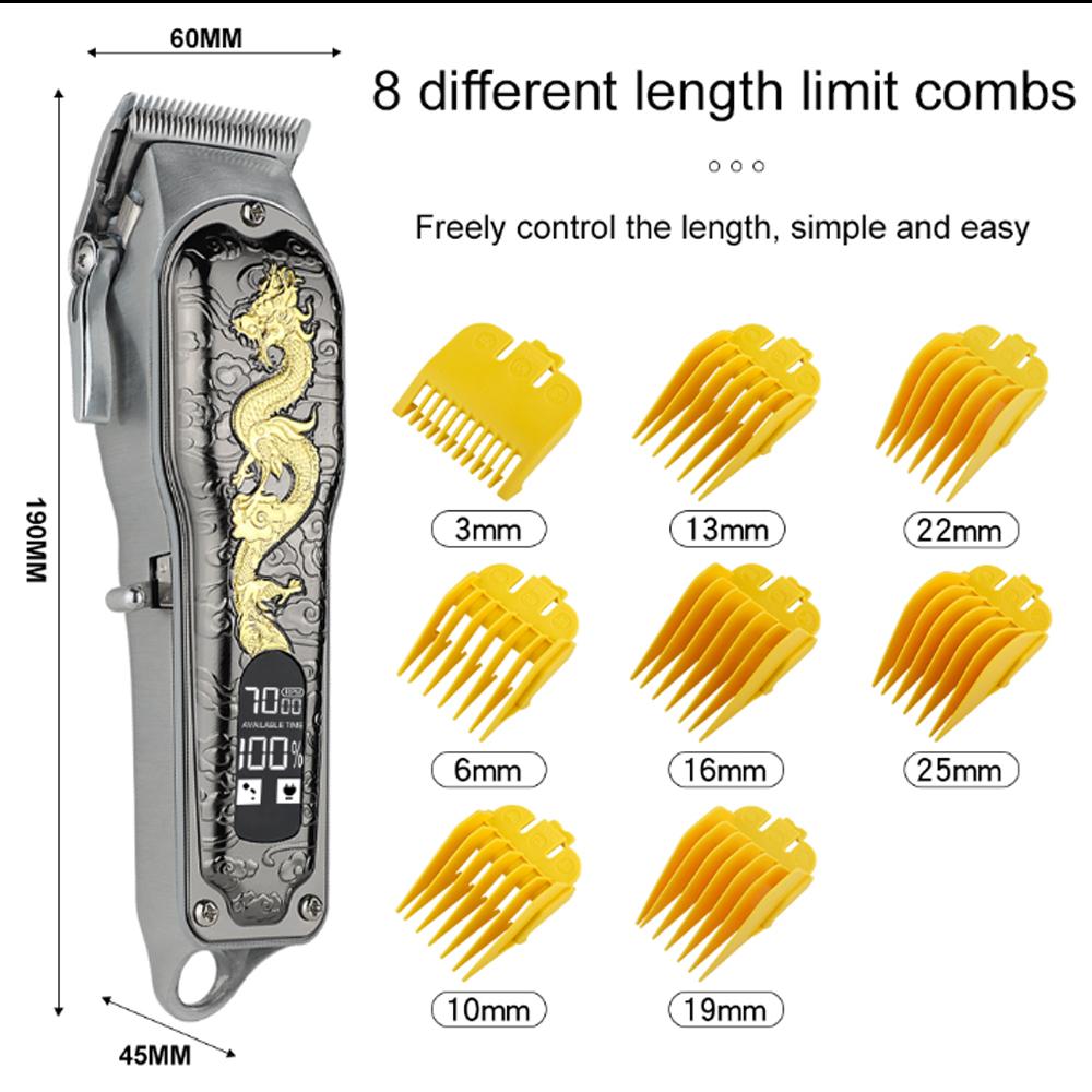 Buy Electric Hair Clipper Rechargeable Shaver Beard Trimmer ...