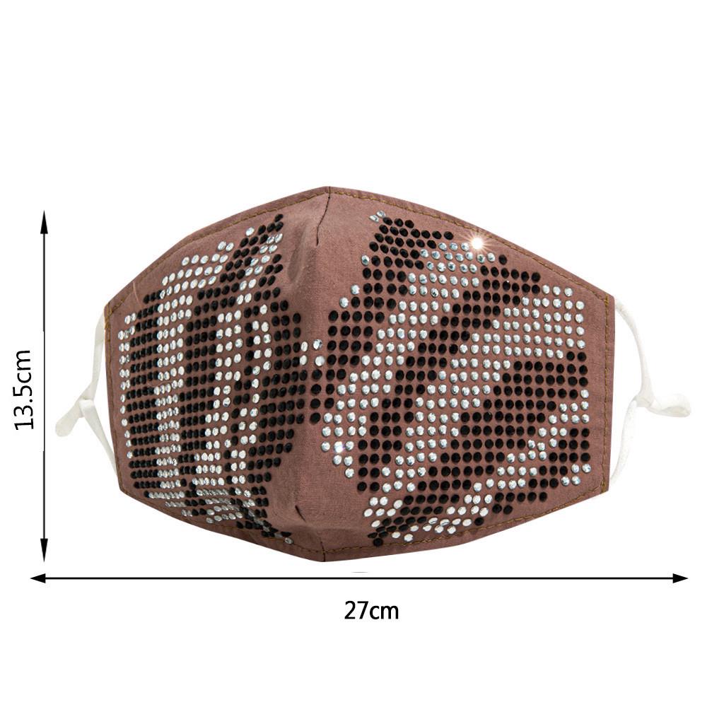 Buy Adult Woman Solid Flash Anti Dust Mask Haze Sponge Mouth Sun Block ...